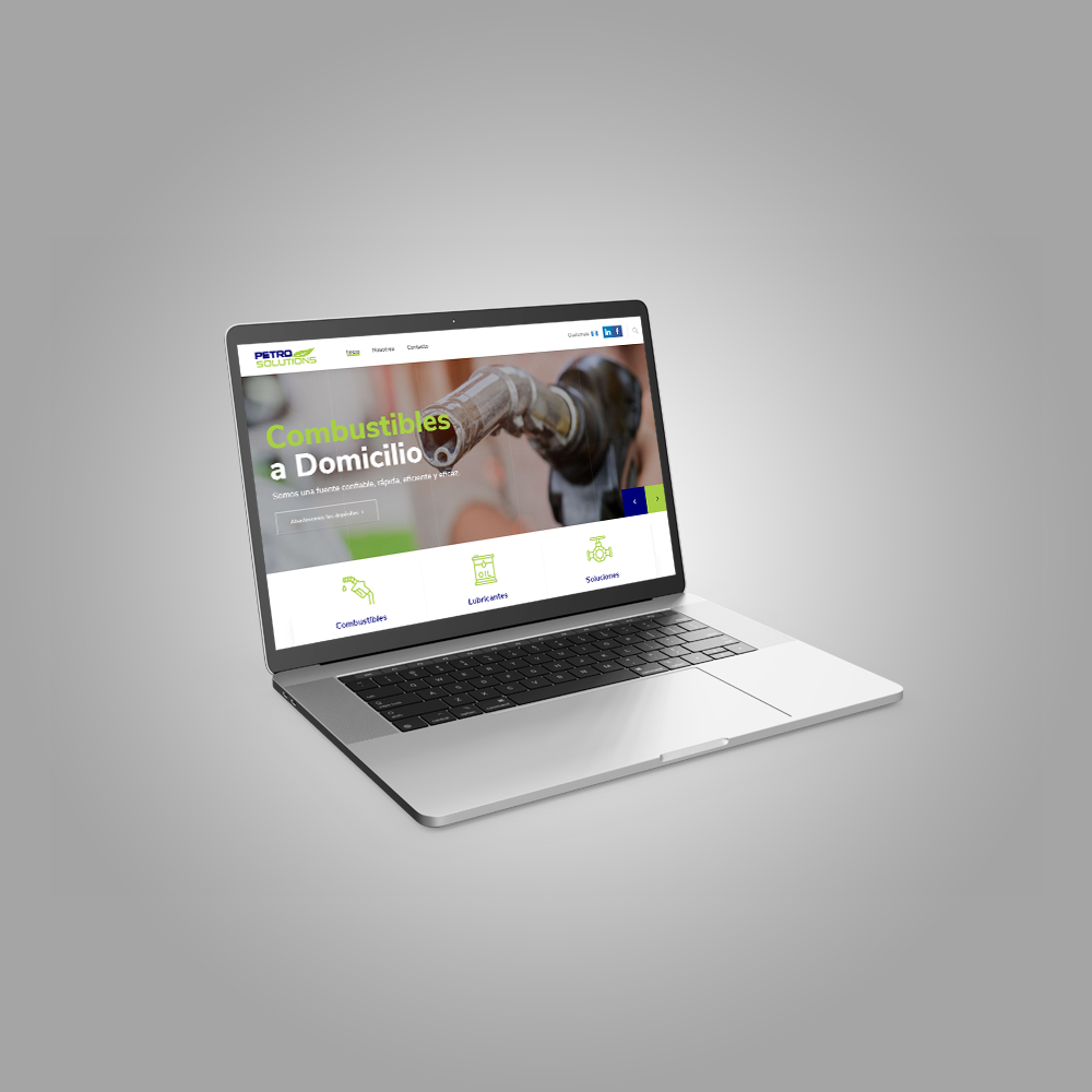 Sitio Web PetroSolutions - Asistecnica